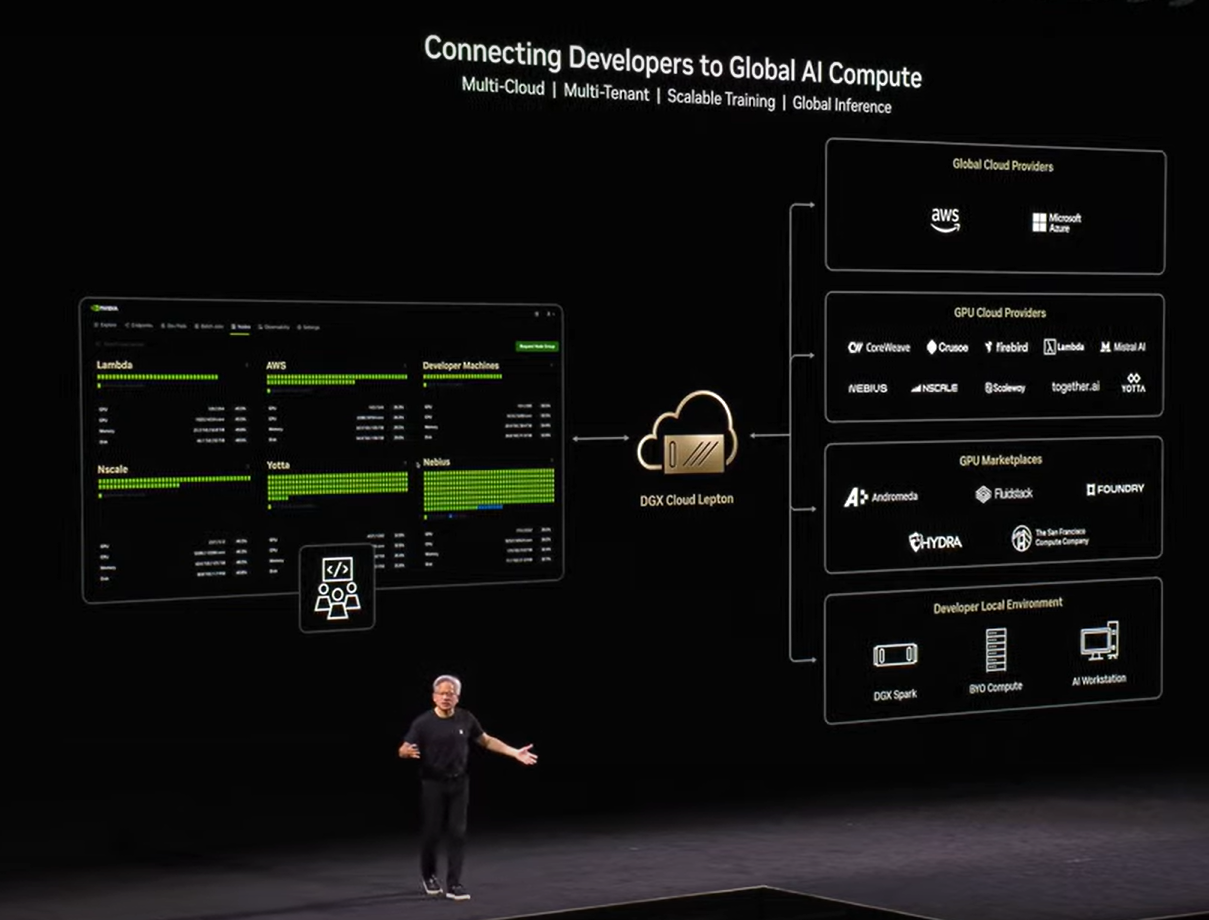 Nvidia adds AWS, Microsoft Azure to DGX Cloud Lepton marketplace | Constellation Research Inc.
